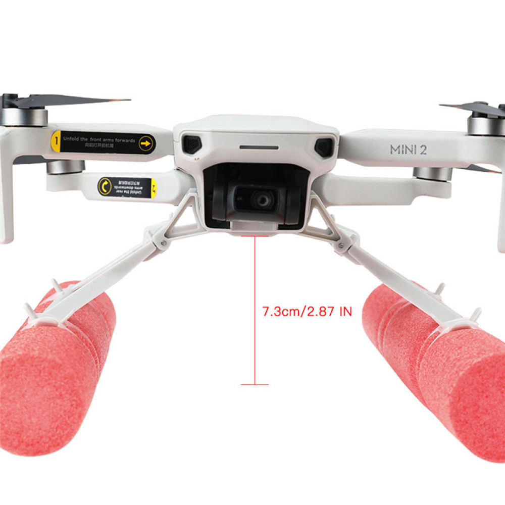 Buoyancy Kit For DJI Mavic Mini 2 Float Skid Legs Station Tripod Raised ...